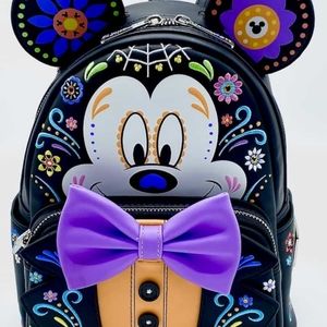 Loungefly | Bags | Loungefly Disney Mickey Mouse Sugar Skull Mini ...